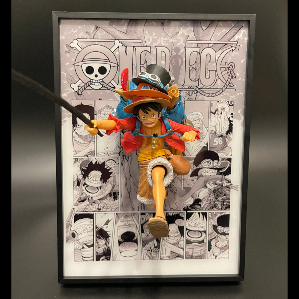 3D Light-Up Wall Art – One Piece Luffy - My Retro Game Hub