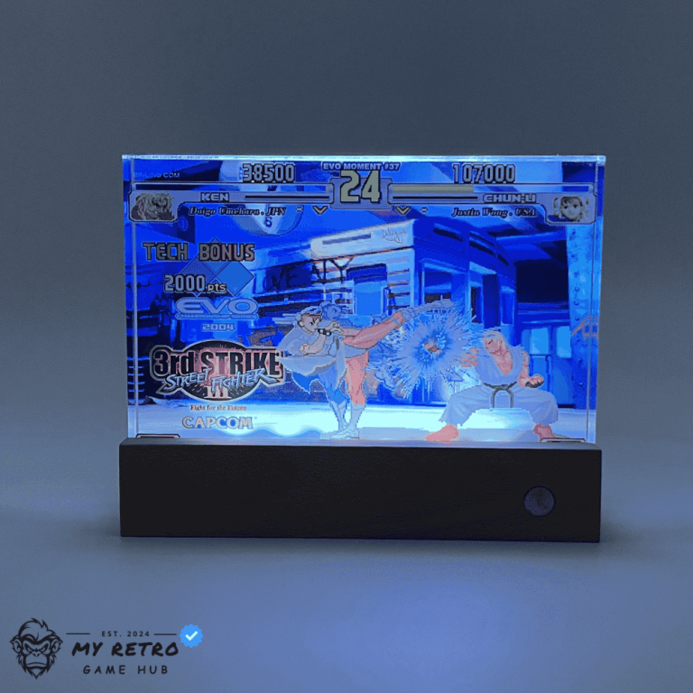 Acrylic Desktop Display – Street Fighter III 3rd Strike – EVO #37 Daigo ...