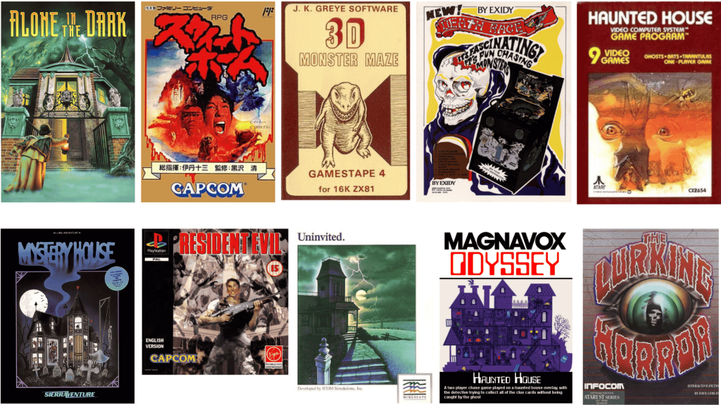 From Pixels to Panic: The Genesis of Horror Games - Retro History