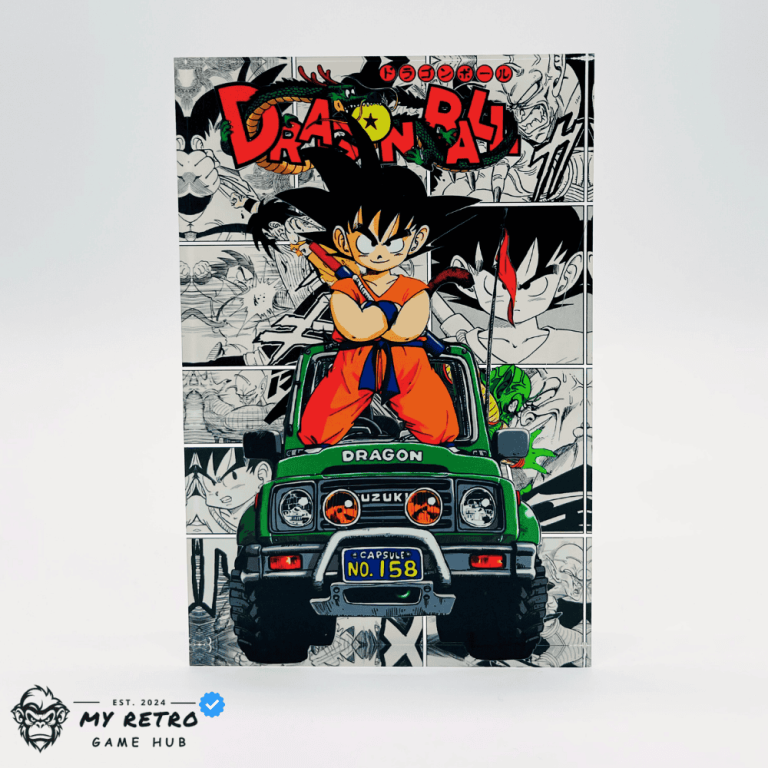 Acrylic Desktop Display – Dragon Ball Kid Goku - My Retro Game Hub