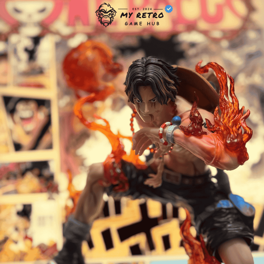 3D Light-Up Wall Art – One Piece Fire Fist Ace