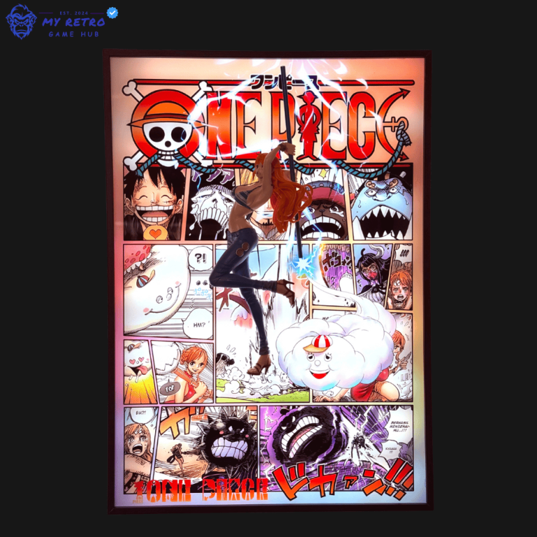 3D Light-Up Wall Art – One Piece Nami Thunderbolt Tempo